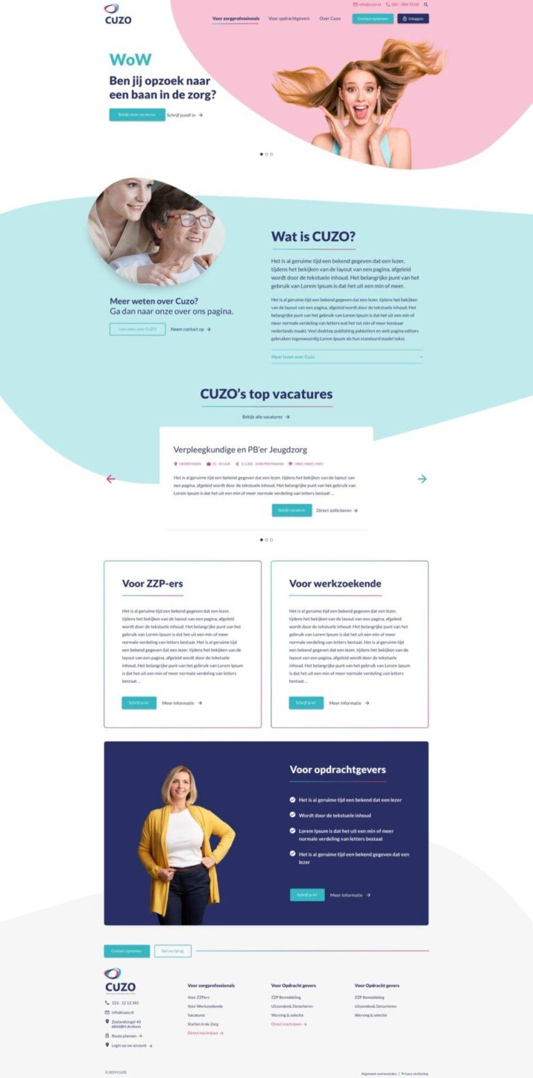 Website laten maken met WordPress? Wij bouwen allés - ook maatwerk!